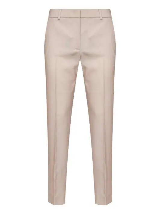 Max Mara Cropped Tailored Trousers - Pink