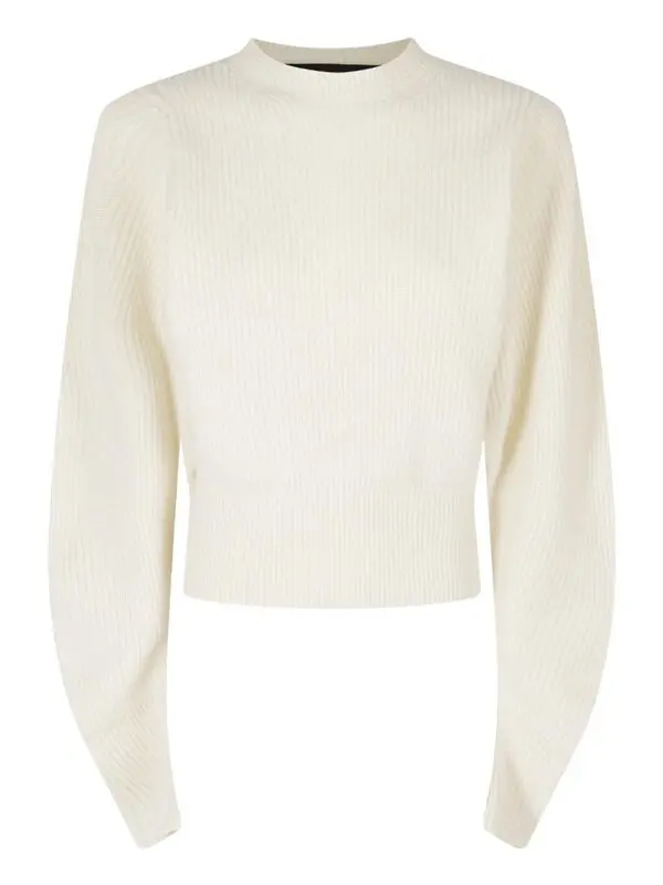 Federica Tosi Balloon-sleeve Knitted Sweater - No