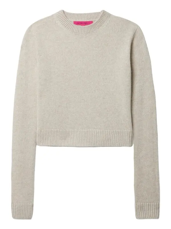 THE ELDER STATESMAN Cashmere Sweater - Nude