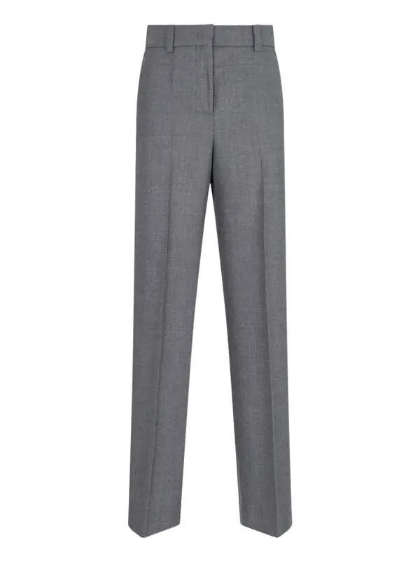 Incotex Tailored Regular-fit Trousers - Light Grey
