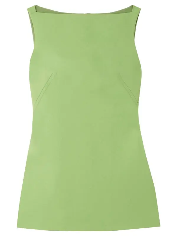 EMILIA WICKSTEAD Wool-crepe Mini Dress - No