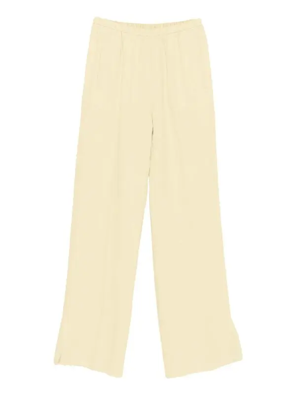FORTE_FORTE High Waist Wide Leg Pants - Nude