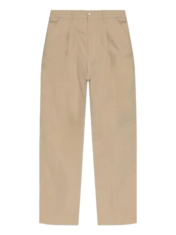 Moschino Mid-rise Wide-leg Trousers - Beige