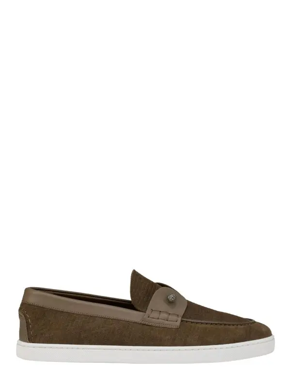 CHRISTIAN LOUBOUTIN Chambeliboat Yacht Loafers - Flint