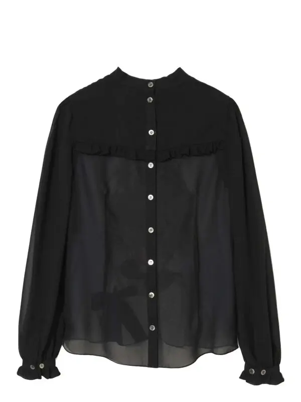 Undercover Long-sleeved Shirt - Black