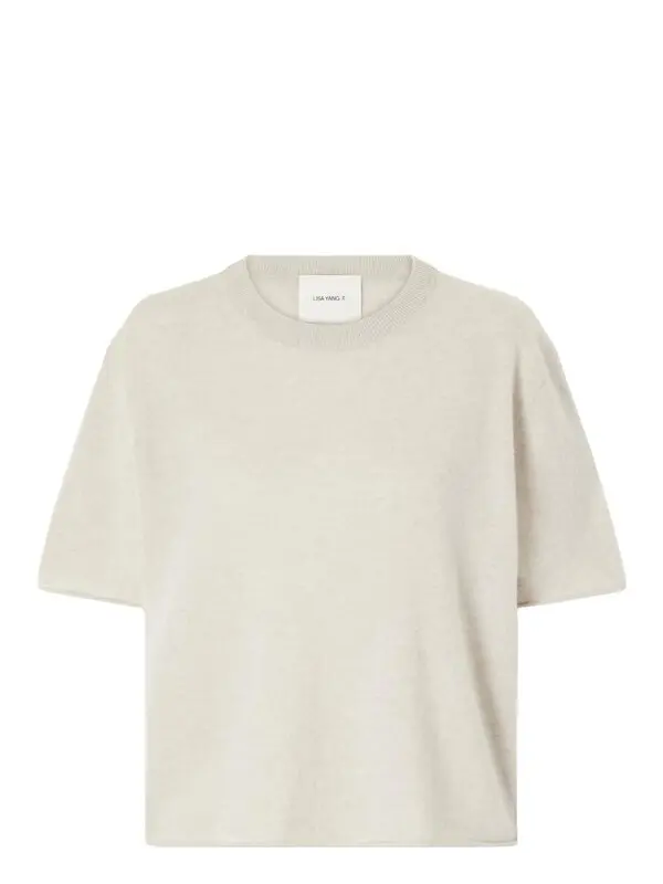 LISA YANG Cropped Knit Top - No