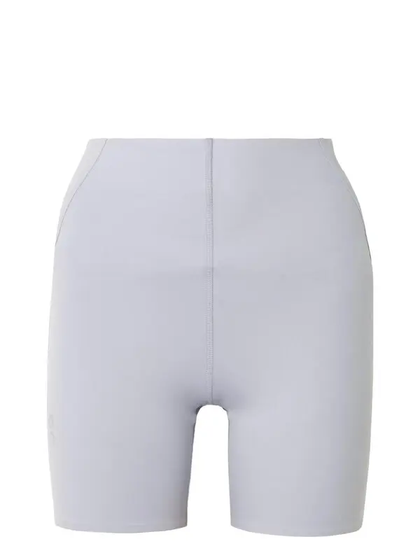 On Train Tights Shorts - White