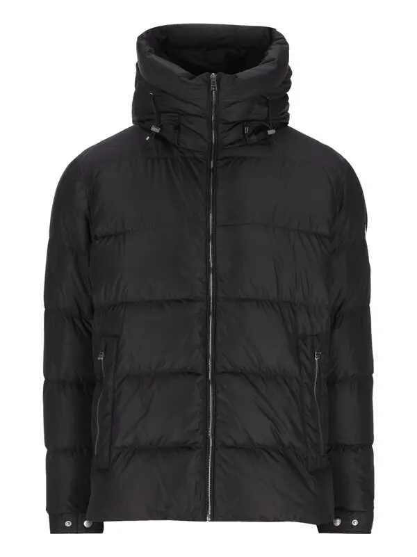 Herno Long-sleeve Hooded Padded Jacket - Black