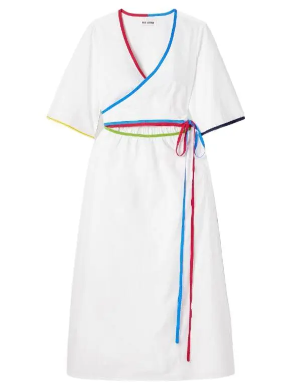 Rosie Assoulin Wrap Dress - White