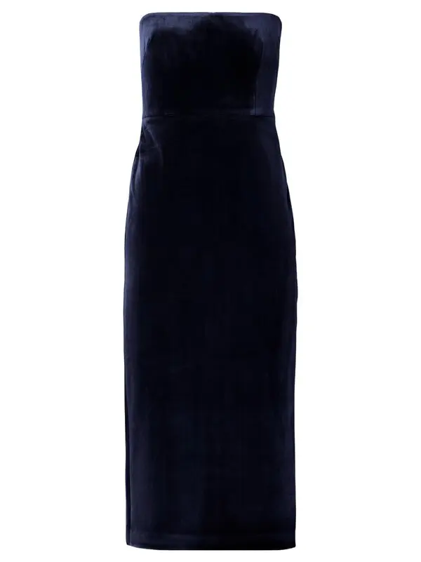 Alex Perry Velvet Midi Dress - No