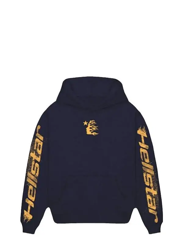 HELLSTAR Speed Hoodie - Navy Blue
