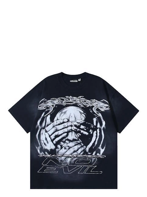 HELLSTAR No Evil T-shirt - Black