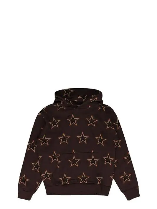 DENIM TEARS Every Tears Is A Star All Over Hoodie - Brown