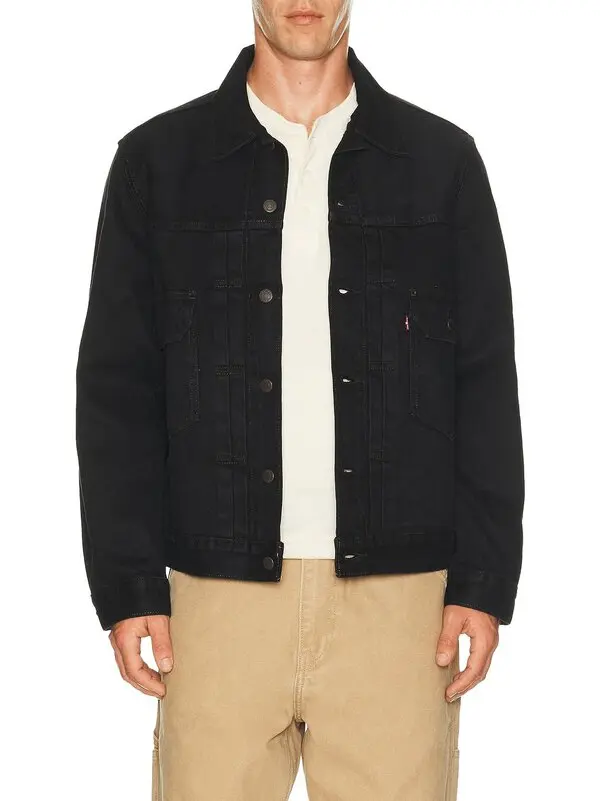 LEVI'S Type 2 Trucker Jacket - Black