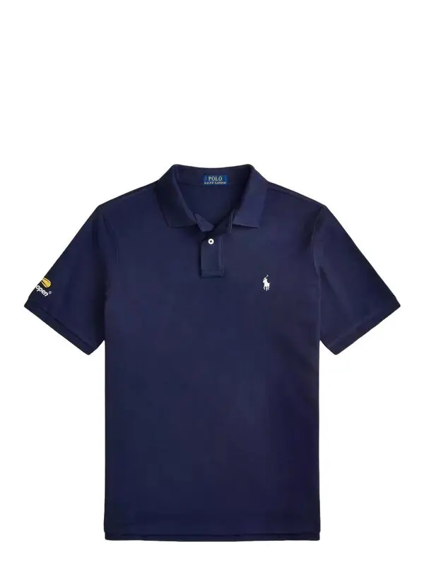 Polo Ralph Lauren Embroidered Logo Polo Shirt - Blue