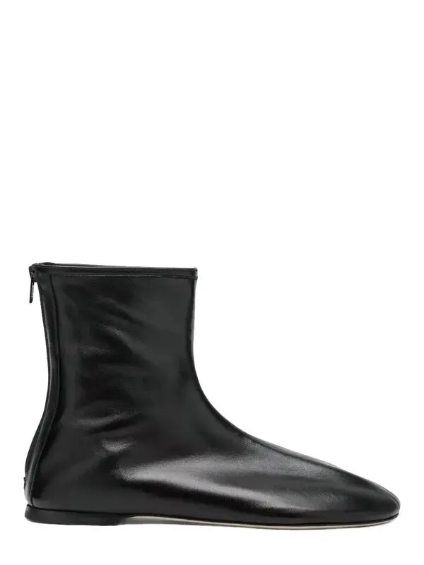 Dear Frances Balla Zip-fastening Leather Ankle Boots - Black