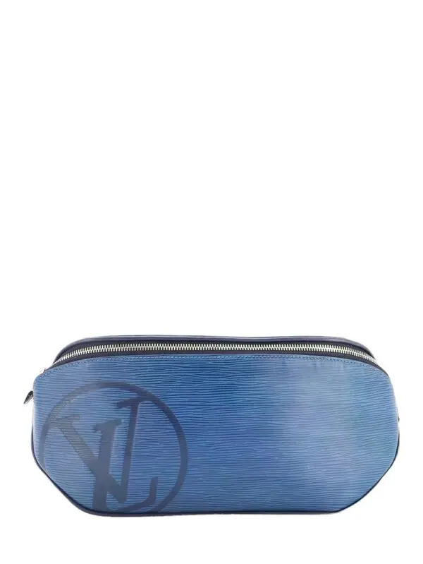 LOUIS VUITTON Bum Bag Initials Epi Leather Belt Bag - Blue