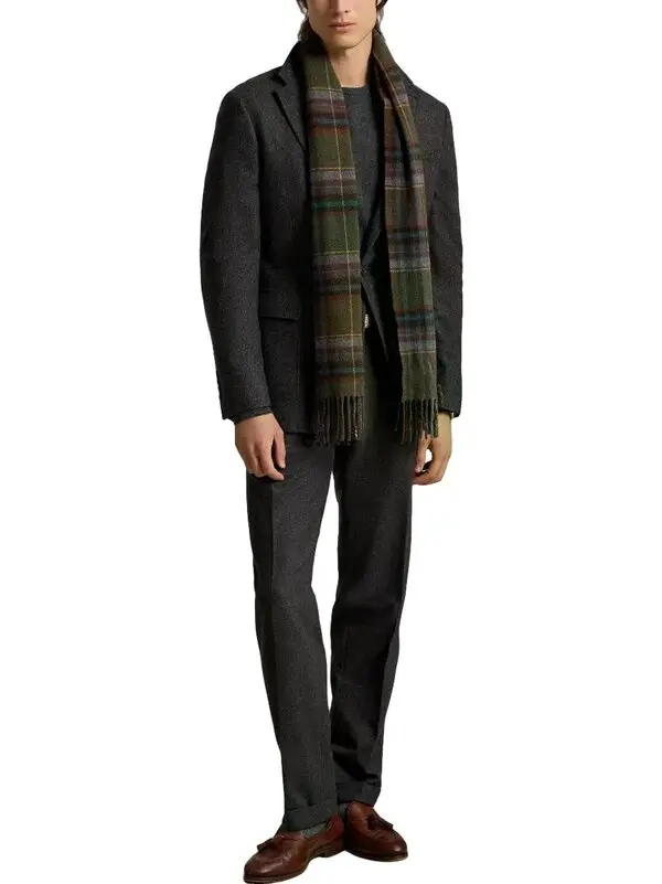 Polo Ralph Lauren Polo Modern-fit Broken-twill Blazer - Grey