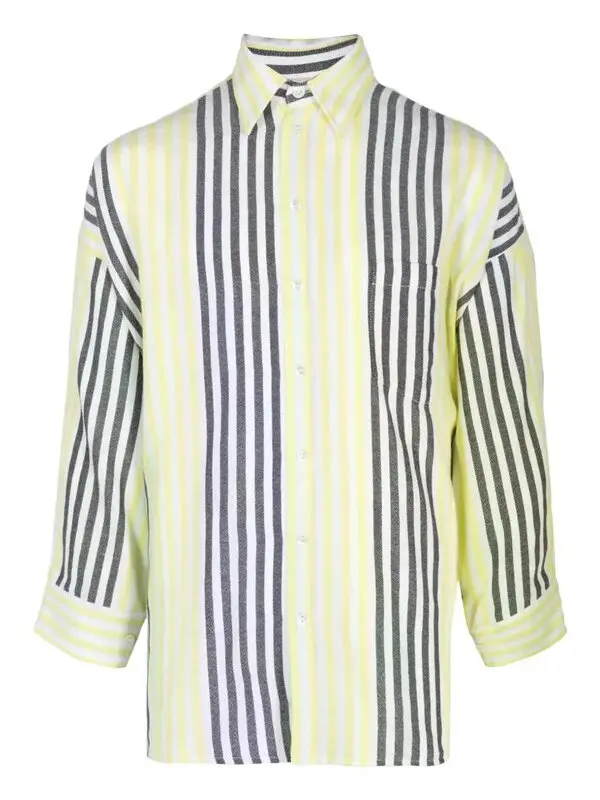 MARRAKSHI LIFE Striped Shirt - Yellow