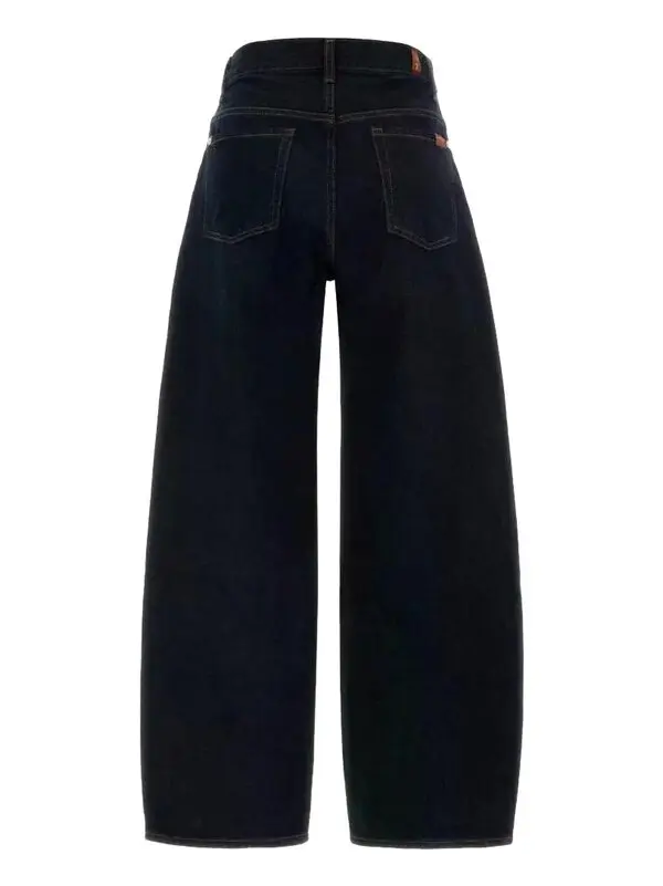 7 For All Mankind Bonnie Wide-leg Jeans - Blue