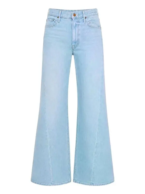 MOTHER The Lemon Twist Sneak Jeans - Blue
