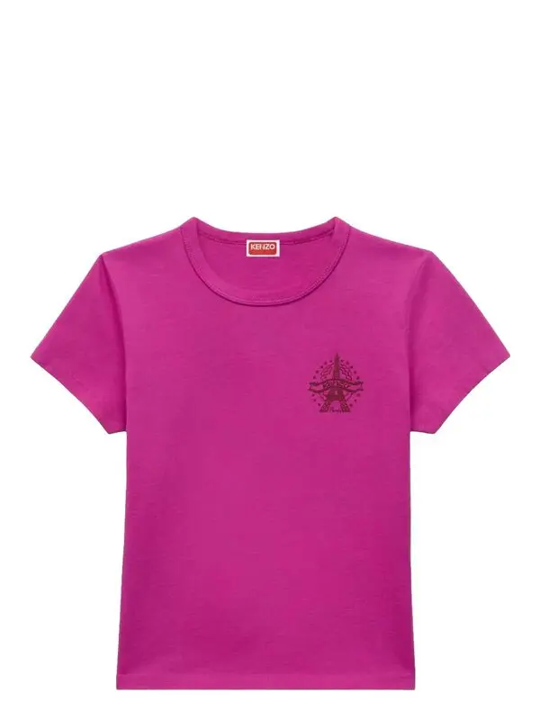 Kenzo Eiffel Tower T-shirt - Pink