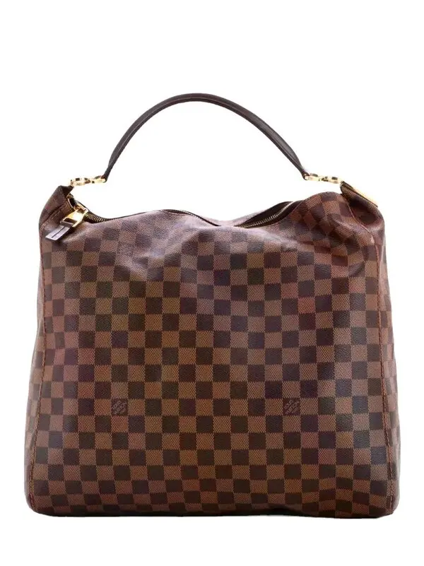 LOUIS VUITTON Portobello Damier Gm Hobo Bag - Brown