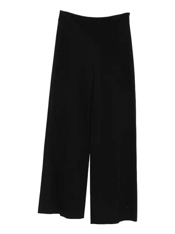DRYKORN Zip-fastening Wide-leg Trousers - Black