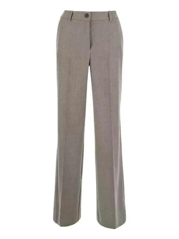 P.a.r.o.s.h Straight-leg Trousers - Neutrals