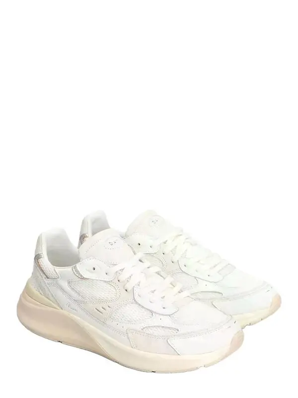 D.a.t.e. Musa Panelled Sneakers - White