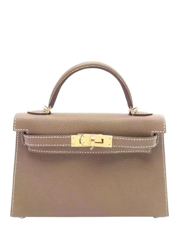 Hermès Mini Kelly Bag - Brown