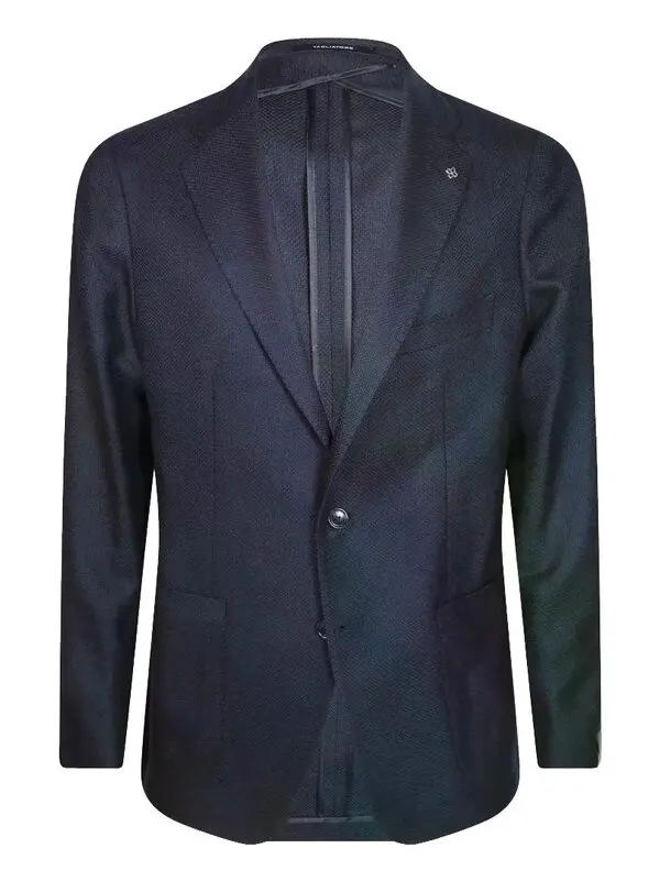 Tagliatore Montecarlo Wool Jacket - Blue