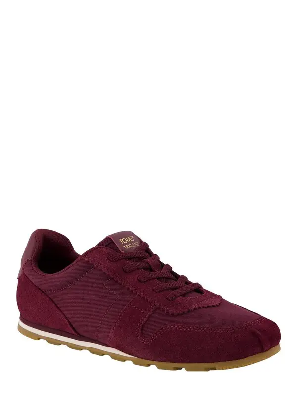 Toms Trvl Lite Lace-up Sneakers - Dark Red