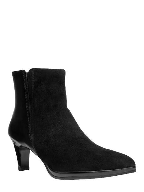 ARA Autumn Pointed Toe Bootie - Black
