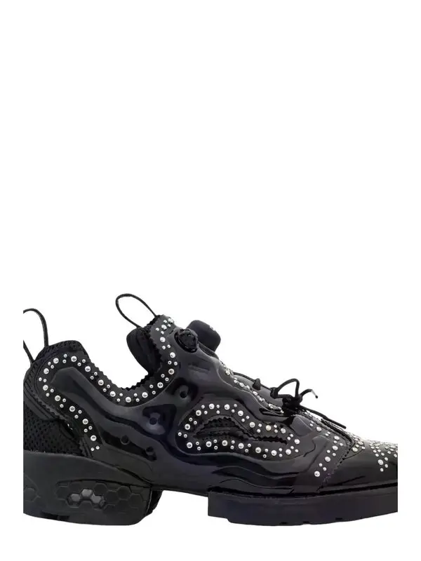 REEBOK Instapump Fury Studded Platform Sneakers - Black