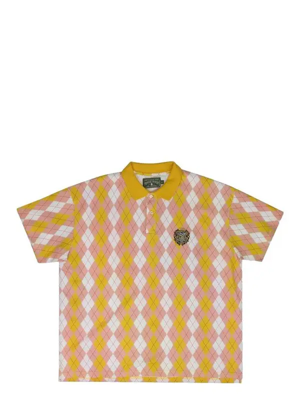 DENIM TEARS Short-sleeve Polo Shirt - Yellow
