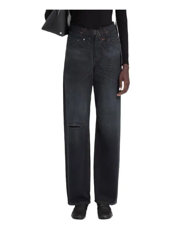 MAISON MARGIELA Straight-leg Jeans - Dark Blue