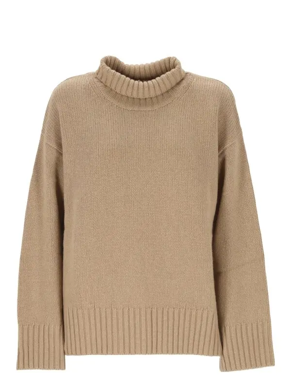 Barbour Turtleneck Sweater With Ribbed Trims - No