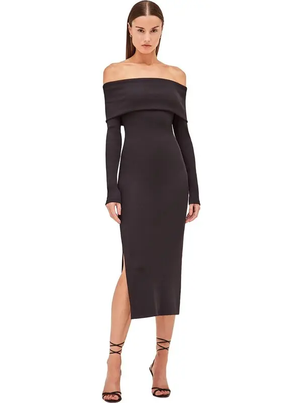 Alexis Justine Dress - Noir