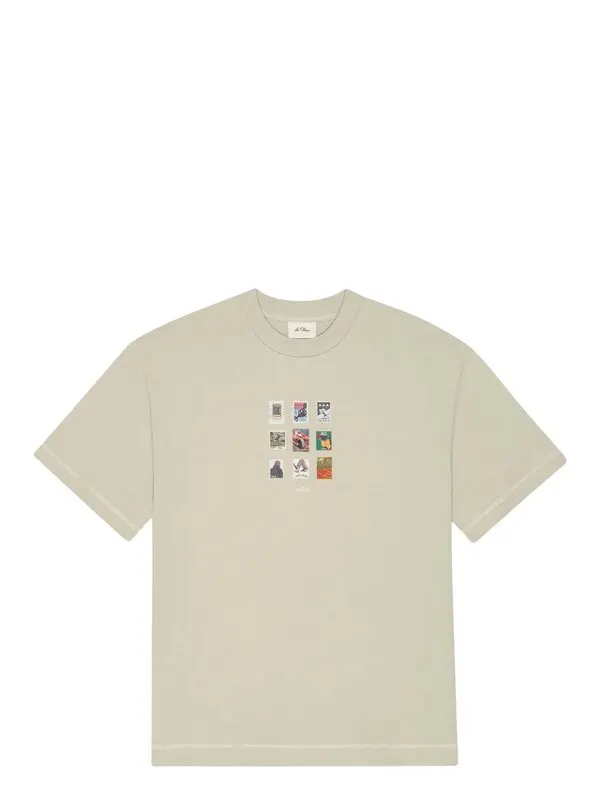 LES DEUX Graphic-print T-shirt - Beige