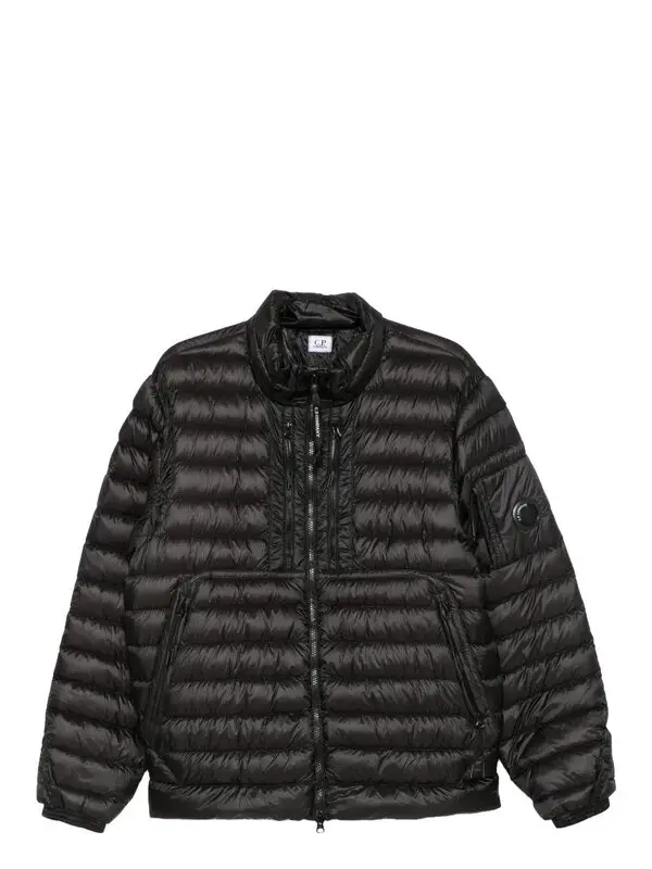 C.P. COMPANY Short Down Jacket - Black