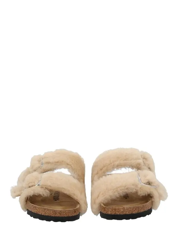 BIRKENSTOCK Classic Leather Sandals - Beige