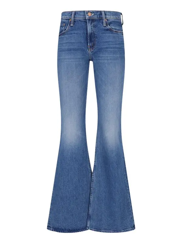 MOTHER High-rise Flare Jeans - Blue