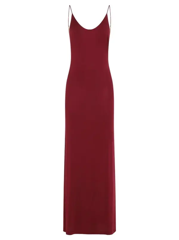 Saint Laurent Saint Lauren Long Dress - Red