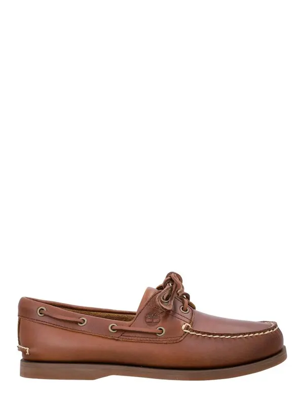 Timberland Leather Boat Shoe - Brown