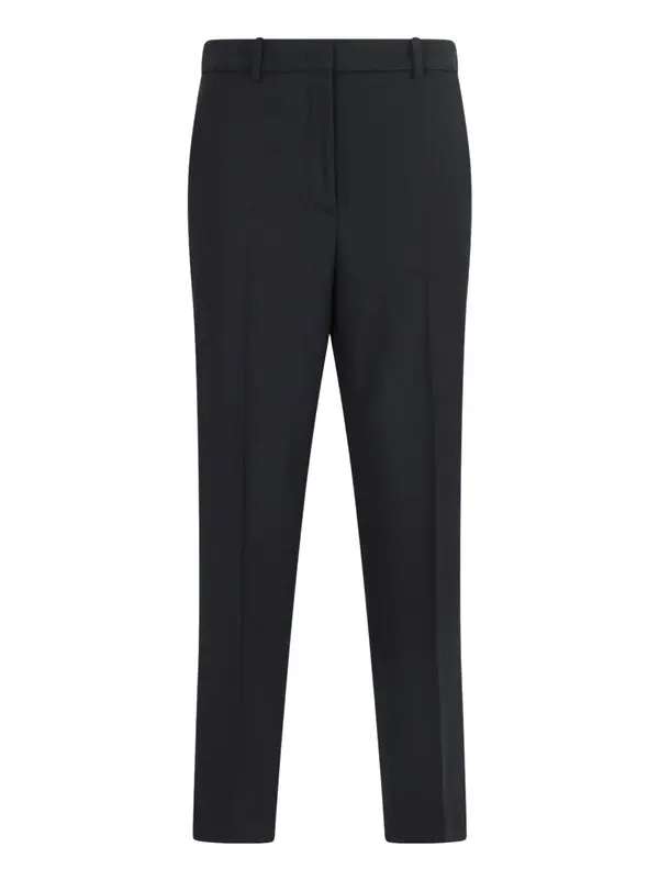 Incotex Tailored Straight Leg Trousers - Black