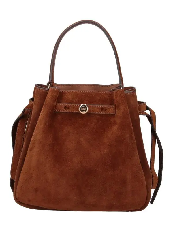 Tory Burch Mini Bucket Handbag - Brown
