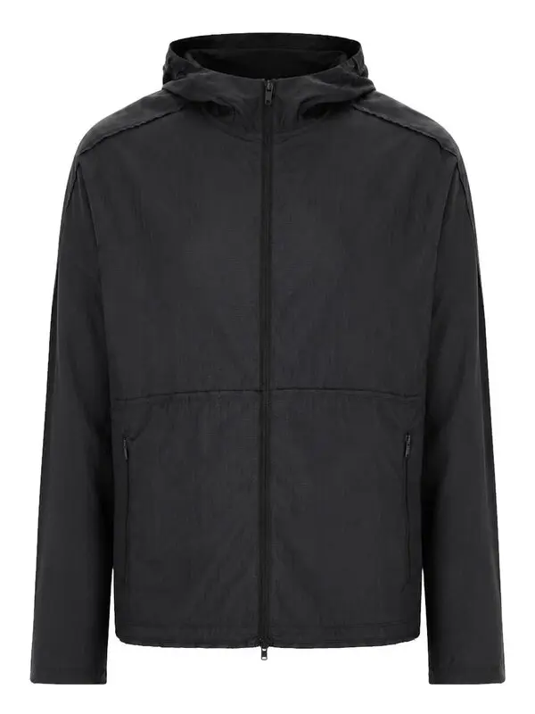 Y3 Zip-up Hooded Jacket - Black