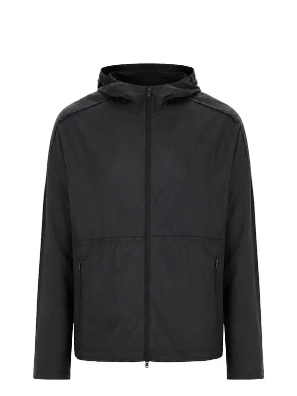 Y3 Zip-up Hooded Jacket - Black