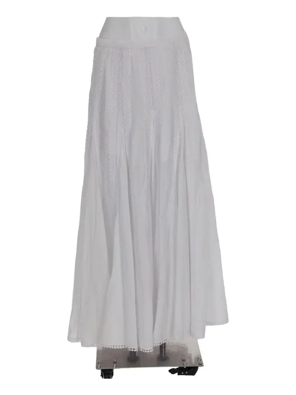 Charo Ruiz Ibiza Standard Long Skirt - White